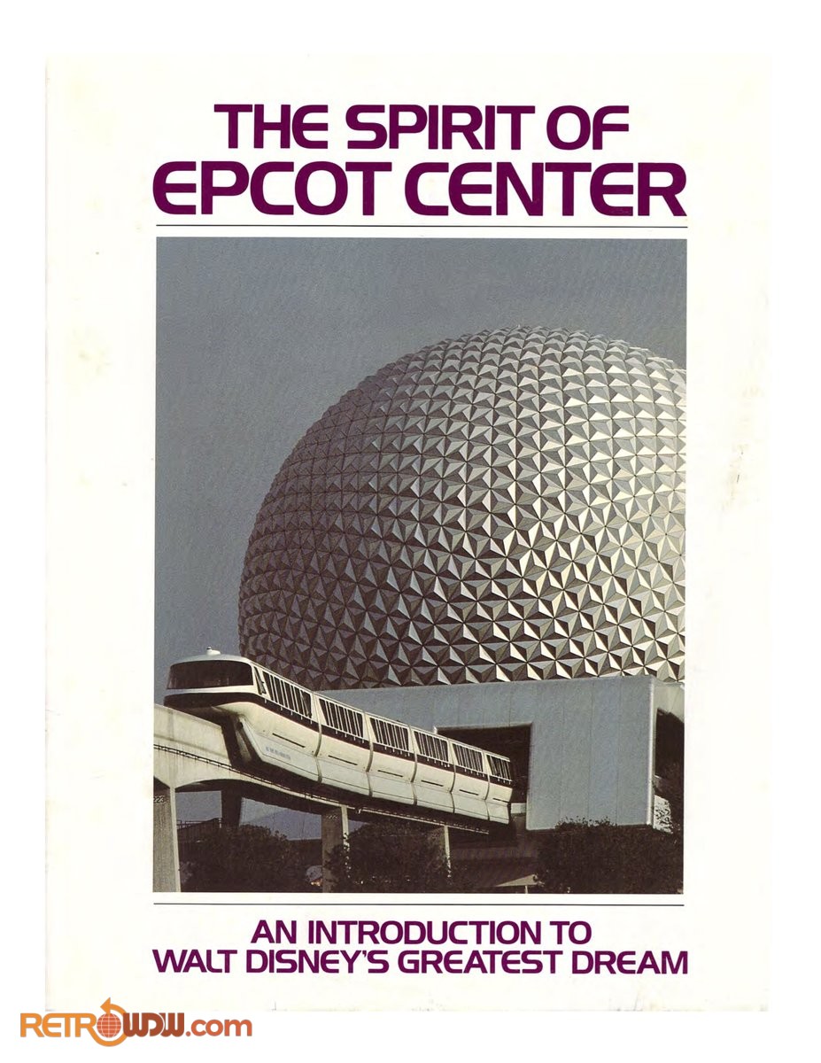 The Spirit of EPCOT Center - RetroWDW