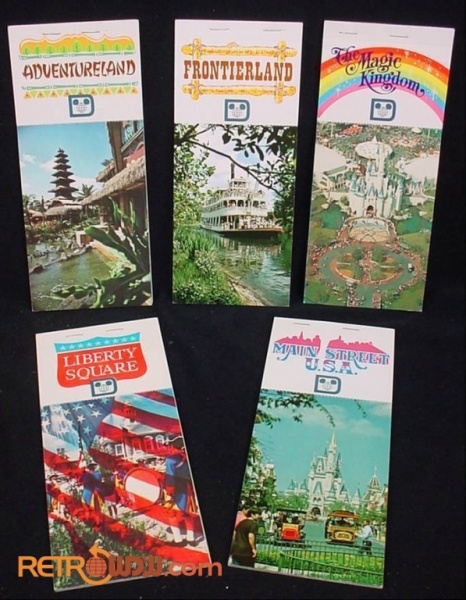 Postcard Books - RetroWDW