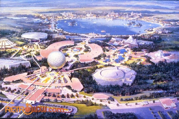 WDW EPCOT Center Postcards - RetroWDW