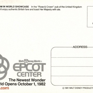Pre-opening WDW Postcards - RetroWDW