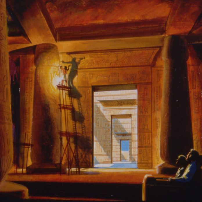 Claudio Mazzoli Spaceship Earth Concept Art 05 - RetroWDW