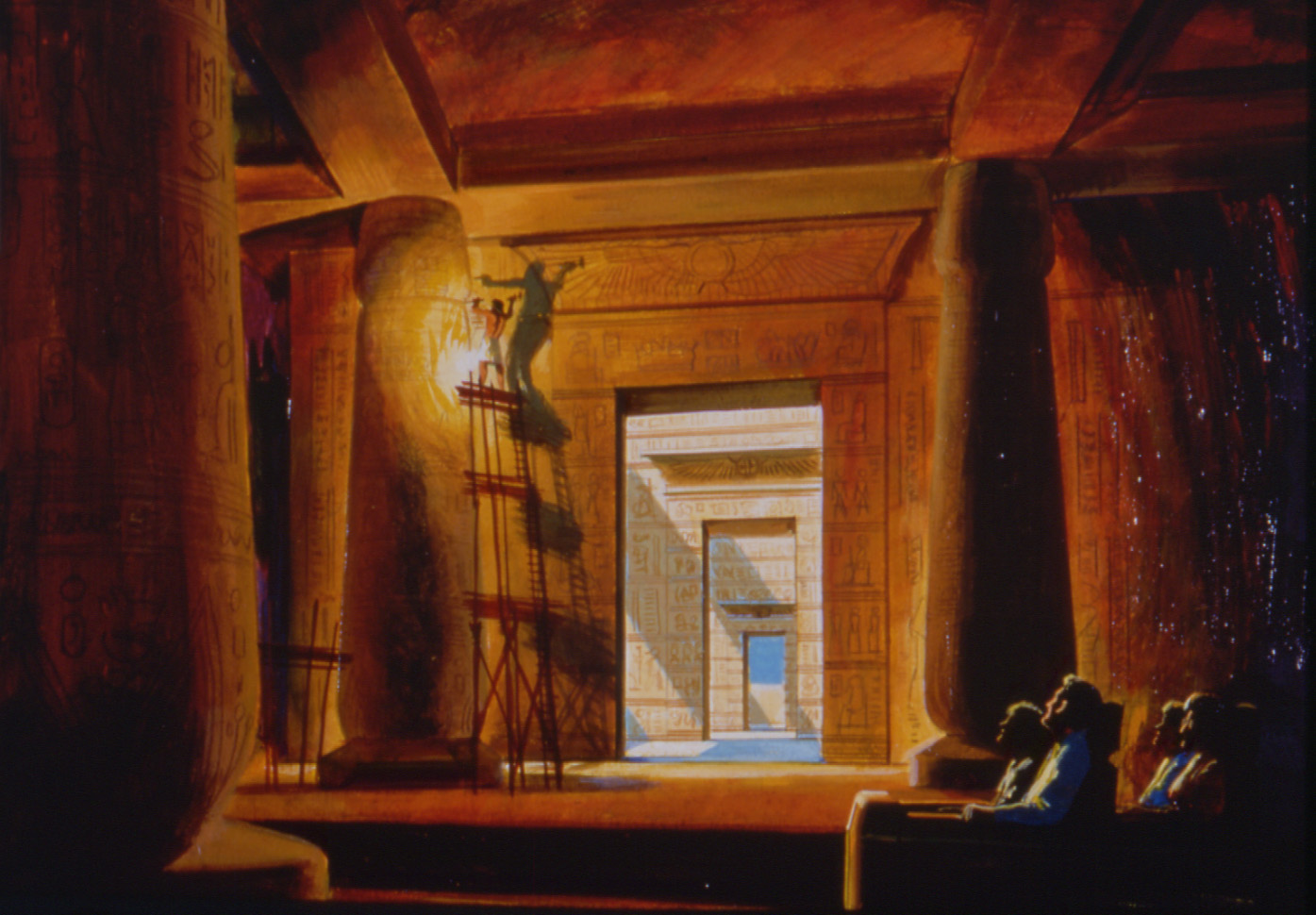 Claudio Mazzoli Spaceship Earth Concept Art 05 - RetroWDW