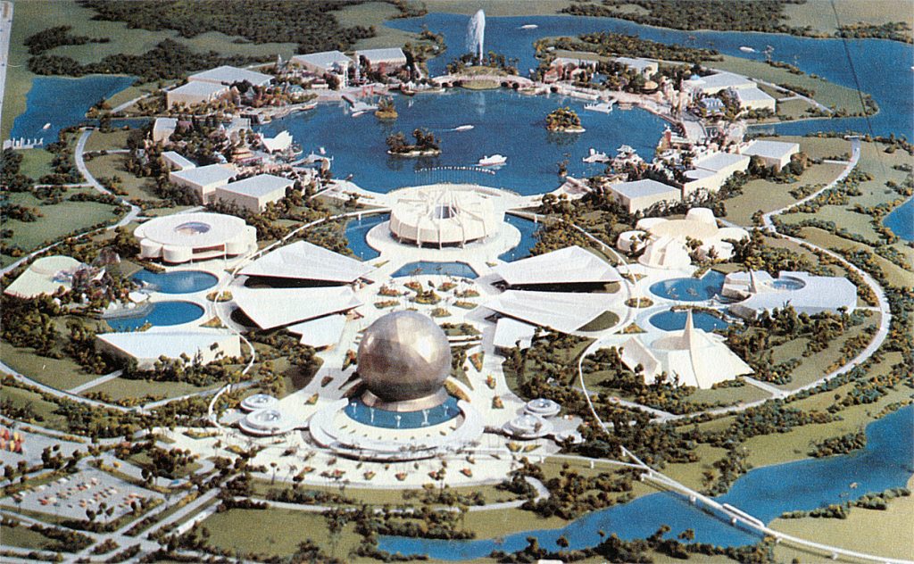 1978 EPCOT Center Model - RetroWDW