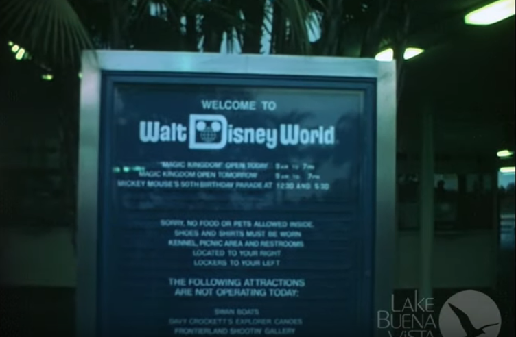 Walt Disney World - 1978 - Magic Kingdom, Florida, & Flying Back to NJ ...