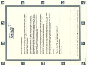 Disney Institute Welcome Letter - RetroWDW